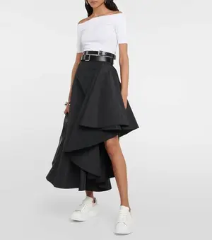 Alexander McQueen Oversized Leather Sneakers