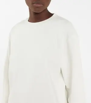 Moncler Cotton-blend Sweatshirt With Logo Detail