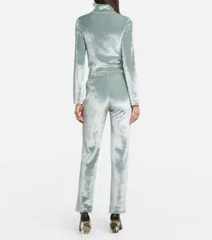 JIL SANDER Straight-leg Wool-blend Pants
