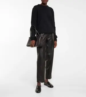 THE ROW Leather Loafers