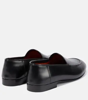 THE ROW Leather Loafers