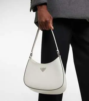 Prada Cleo Small Leather Shoulder Bag