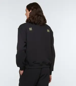 ADISH Logo Cotton Jersey Sweatshirt