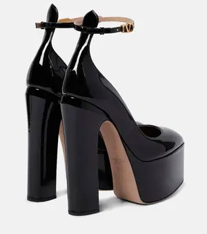 Valentino Garavani Leather Platform Pumps