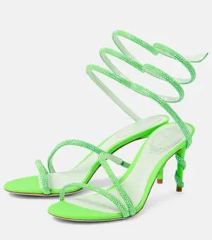 Rene Caovilla Margot Embellished Spiral Sandals