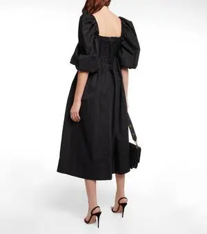 Ulla Johnson Lelani Cotton Poplin Midi Dress