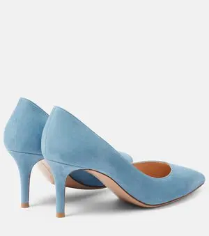 GIANVITO ROSSI 70 Suede Pumps