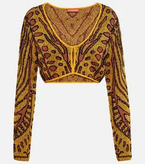 Altuzarra Damisi Cropped Cardigan