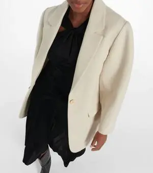 Isabel Marant Jilinka Wool And Cotton Coat