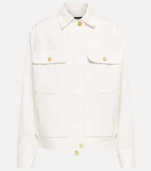 TOM FORD Denim Trucker Jacket - White