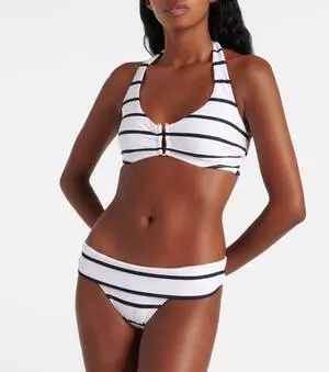 Heidi Klein Fold Over Striped Bikini Bottom