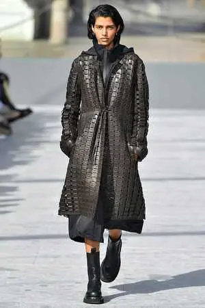 Bottega Veneta Lug Leather Ankle Boots