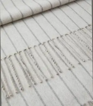 Loro Piana Pinstriped Cashmere Throw
