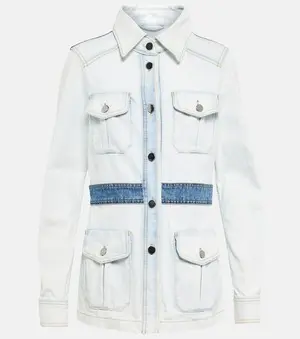 Dorothee Schumacher Denim Patchwork Jacket