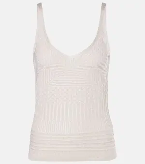 Missoni Metallic Jersey Tank Top