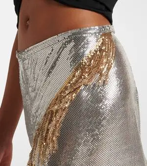 Rabanne Chainmail Midi Skirt