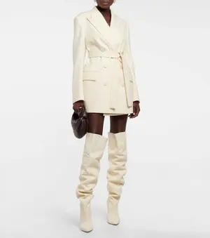 Paris Texas Leather Over-the-knee Boots