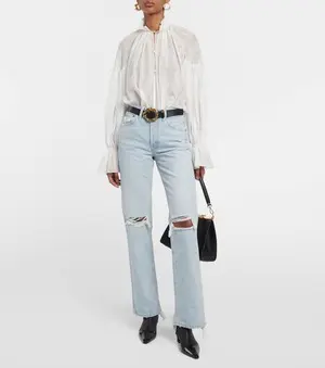RE/DONE 90s High-rise Straight Jeans