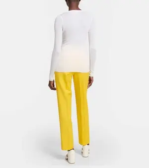 Gabriela Hearst Julian Cashmere And Silk Top