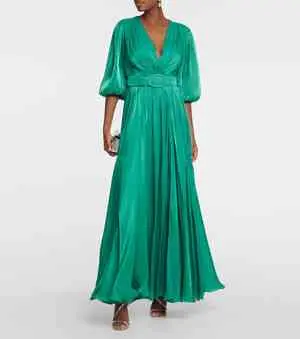 Costarellos Brennie Georgette Gown