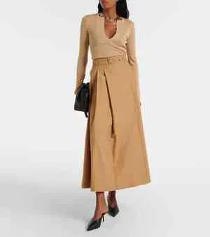 Max Mara Silk And Cashmere Sweater - Beige