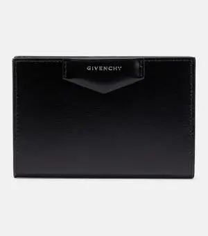 Givenchy Antigona Leather Bifold Wallet - Black