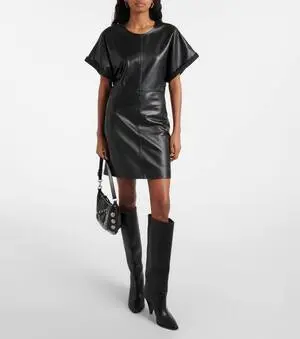 Isabel Marant Étoile Faustilia Mini Leather Dress