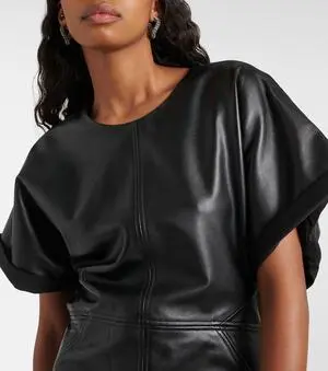 Isabel Marant Étoile Faustilia Mini Leather Dress