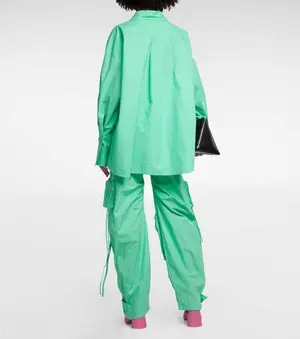 Attico Diana Cotton Canvas Shirt