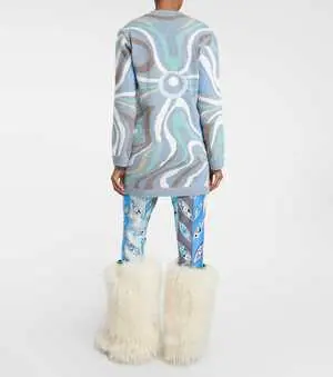 Emilio Pucci X Fusalp Intarsia Wool Cardigan