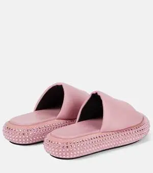 JW Anderson Embellished Leather Platform Sandals