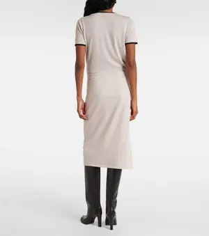 Max Mara Alice Wool-blend Midi Skirt