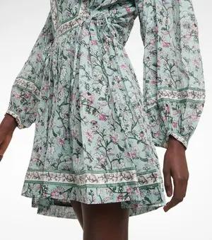 MARANT ETOILE Floral Cotton Minidress