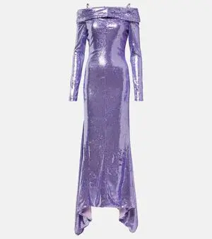 Attico Zip Up Evening Dresses