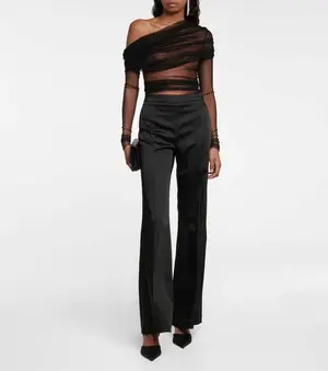 Christopher Esber Sheer Silk Top