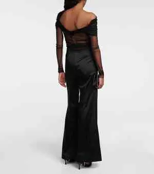 Christopher Esber Sheer Silk Top