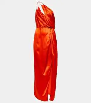 THE SEI One-shoulder Midi Dress