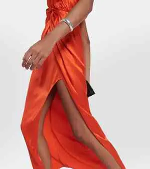 THE SEI One-shoulder Midi Dress