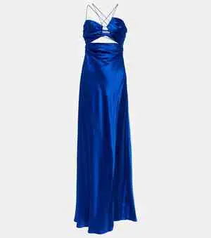 THE SEI Asymmetrical Cutout Gown