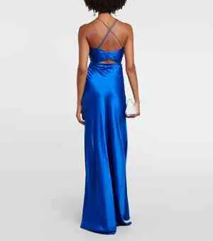 THE SEI Asymmetrical Cutout Gown