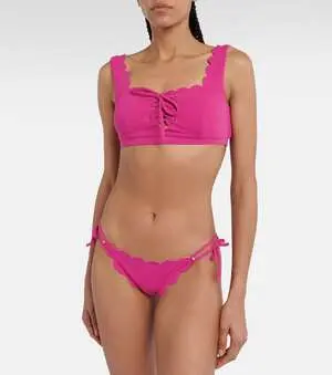Marysia Scalloped Bikini Top
