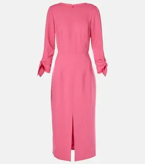 Carolina Herrera Wool-blend Midi Dress