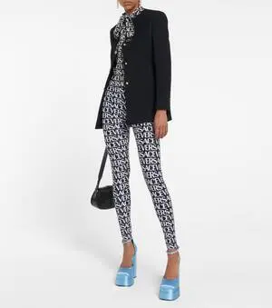 Versace Medusa Aevitas Platform Pumps - Blue