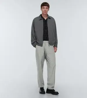 UNDERCOVERISM Checked Silk-blend Shirt