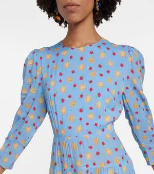 Rixo Kristen Printed Maxi Dress