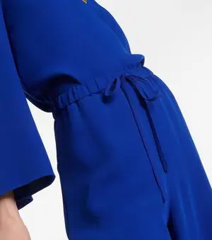 Valentino Garavani Cady Couture Wide-leg Pants