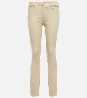 7 For All Mankind Roxanne Mid-rise Slim Jeans