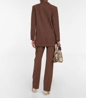 SIR. Single-breasted Wool-blend Blazer
