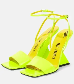 Attico Cheope Wedge Sandals