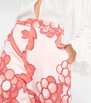 Etro Floral High-rise Pants
